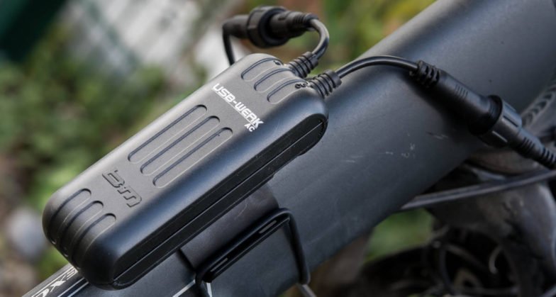 Nabendynamo-Lader für Handy & GPS ☝️ Stromversorgung am Fahrrad