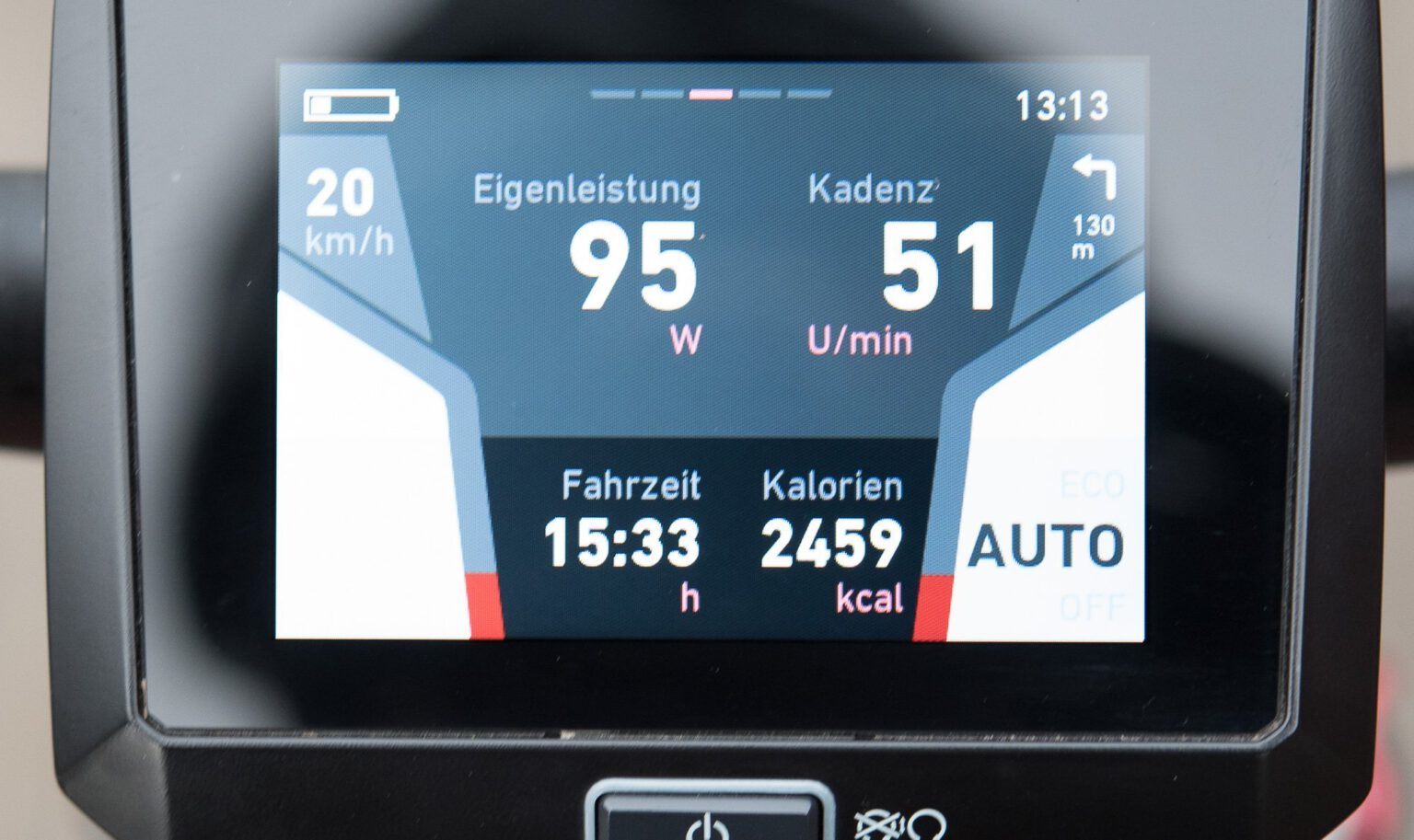 komoot auf dem Flyer eBike im Test » Navigation im FIT Display