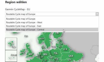 Garmin Edge Cycle Map EU 2021.20 Kartenupdate verfügbar