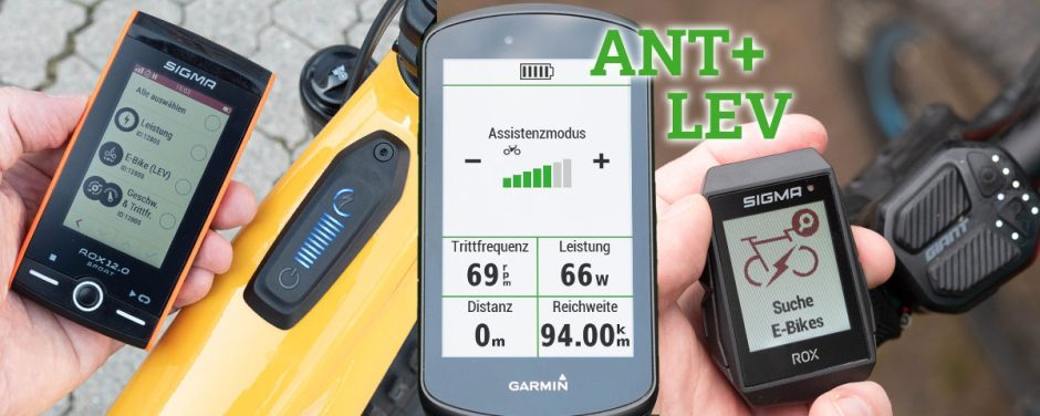 ANT+ LEV Integration ⚠️ E-Bike Connectivity - Wissen komplett