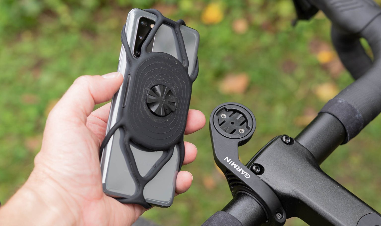Bone Bike Tie Connect ☑️ Handy auf Garmin Edge Halterung