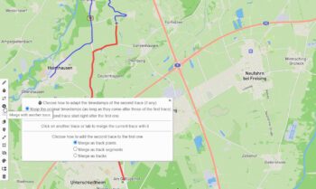 GPX-Tracks zusammenfassen ⚠️ Eine GPX-Datei erzeugen