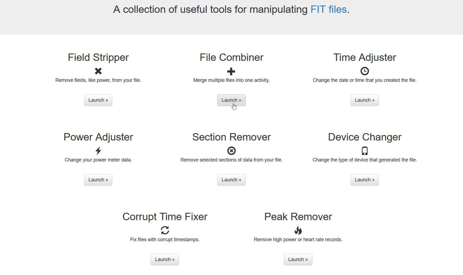 FIT-Files zusammenfassen ⚠️ Eine FIT-Datei erzeugen