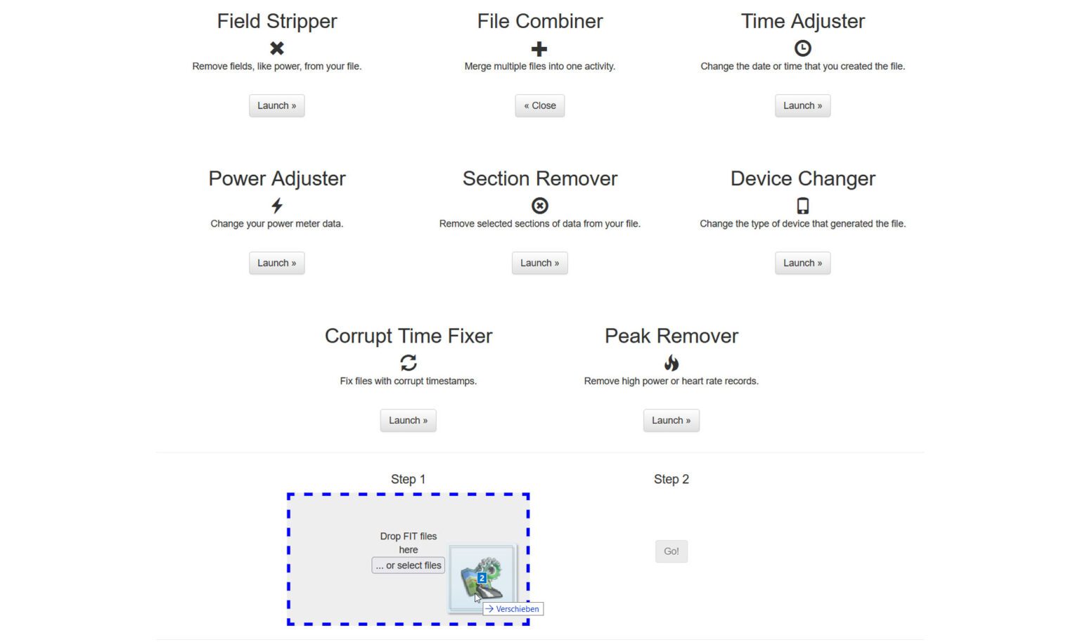 FIT-Files zusammenfassen ⚠️ Eine FIT-Datei erzeugen
