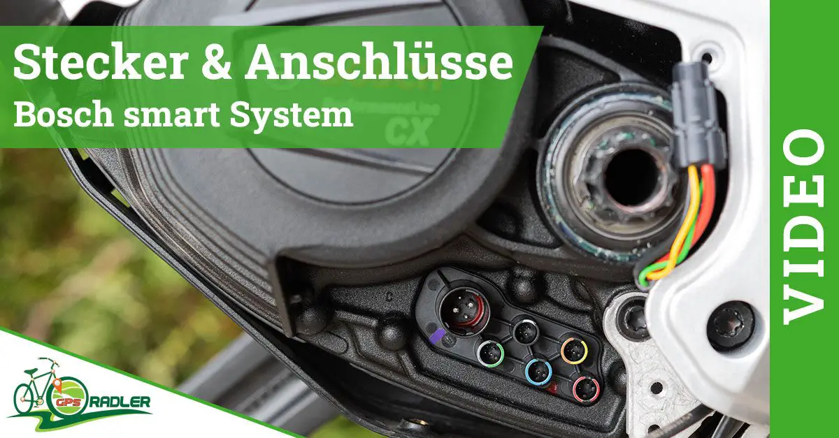 Video ️ Bosch smart System eBike Stecker & Anschlüsse erklärt