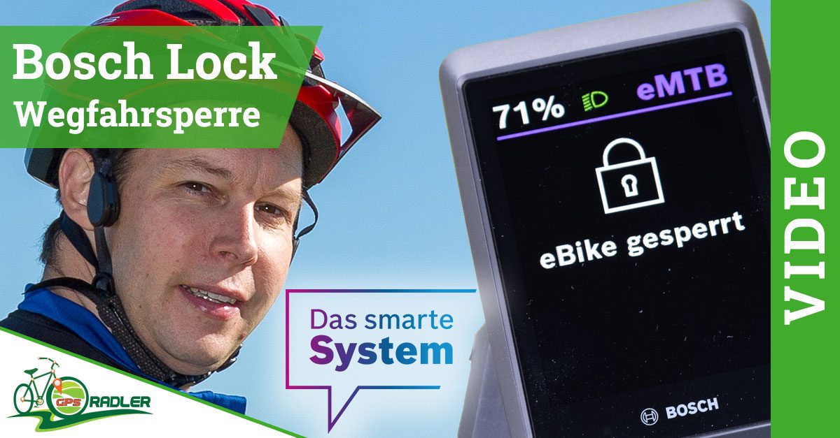 Video ️ Bosch eBike Lock - Wegfahrsperre smart System