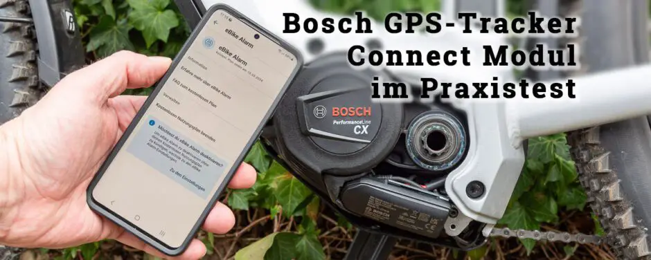 Bosch Connect Module im Test ☑️ BCM GPS-Tracker