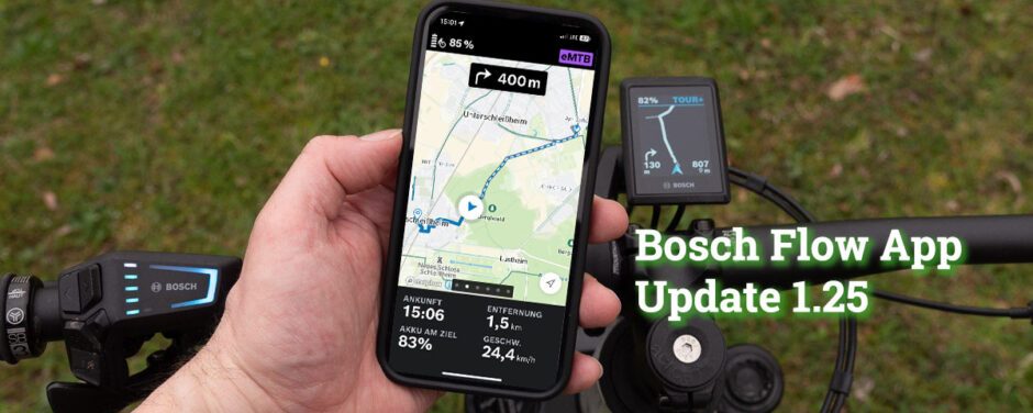 Bosch Flow App Update bringt bessere komoot Integration » GPS Radler