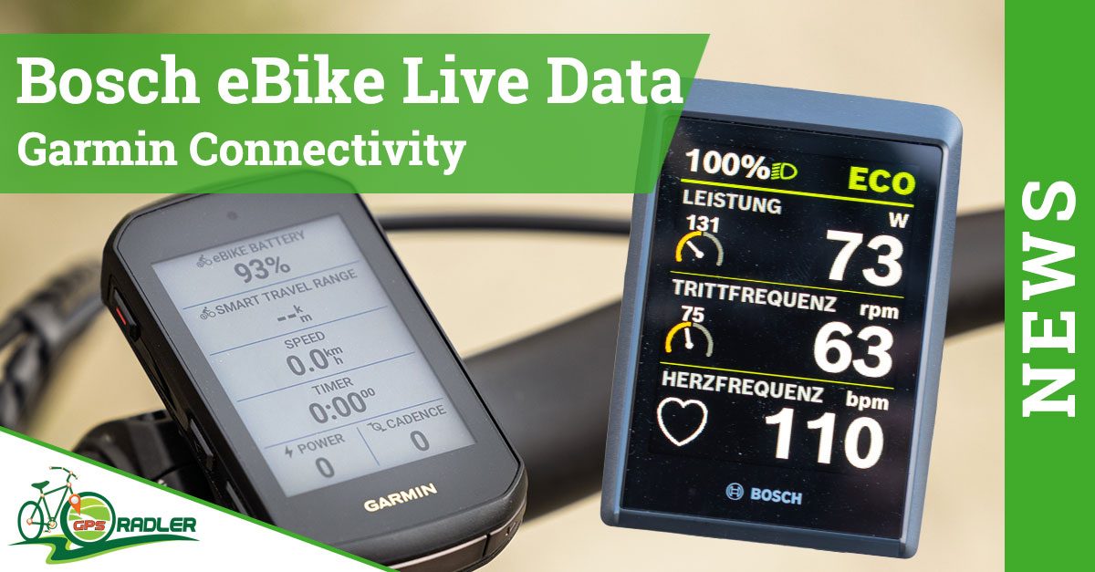 Bosch eBike mit Garmin verbinden - Live Data Interface machts möglich ...